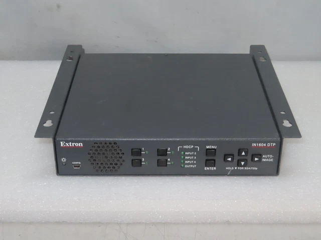 EXTRON IN1604 DTP Four Input HDCP Compliant Scaler 60-1457-01 DTP Out ...