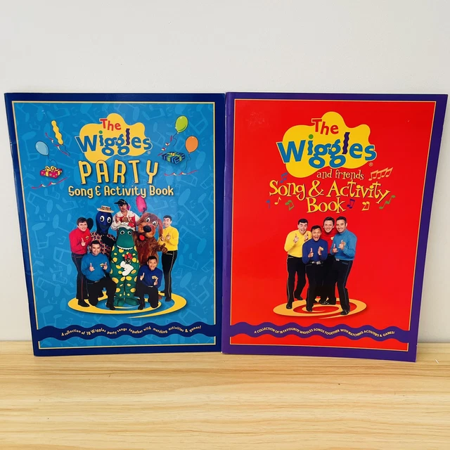 THE WIGGLES AND Friends Song & Activity Books Wiggles Original Cast ...