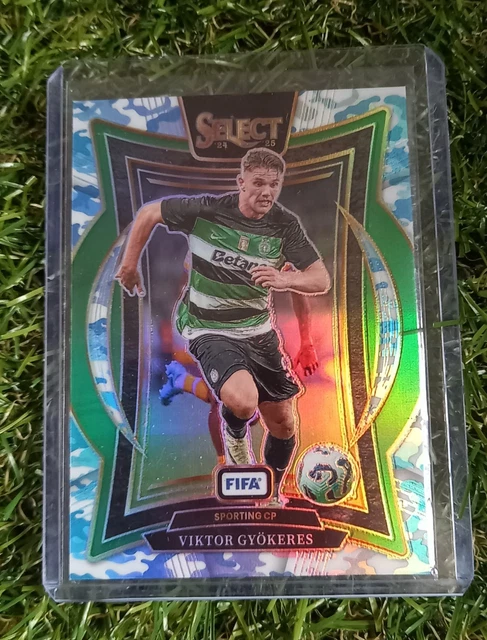 2024-25 PANINI SELECT Fifa - Terrace Viktor Gyokeres #47 Winter Camo ...