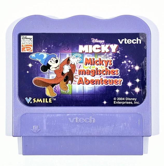 VTECH V.SMILE GAME Micky's Magical Adventure Numbers 3D Geometry Logic ...