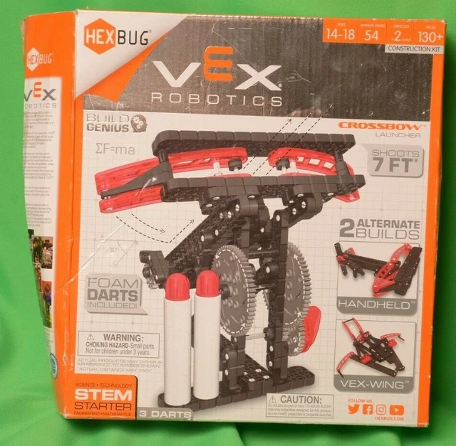 HEX BUG VEX Robotics Crossbow Launcher 14-18 Build Genius EUR 15,92 ...