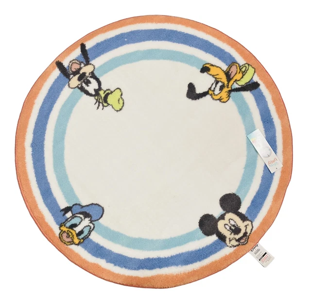 DISNEY MICKEY MOUSE Clubhouse Friends Floor Mat Rug 80cm x 80cm £9.99 ...