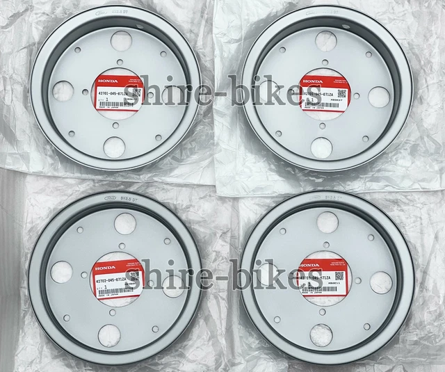 NEW GENUINE HONDA Silver Wheel Rims (2 Sets) Z50A Z50J1 Z50J *Read ...