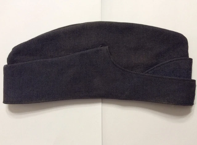 ORIGINAL WW2 CANADA Rcaf Royal Canadian Air Force Other Ranks Wedge Cap ...