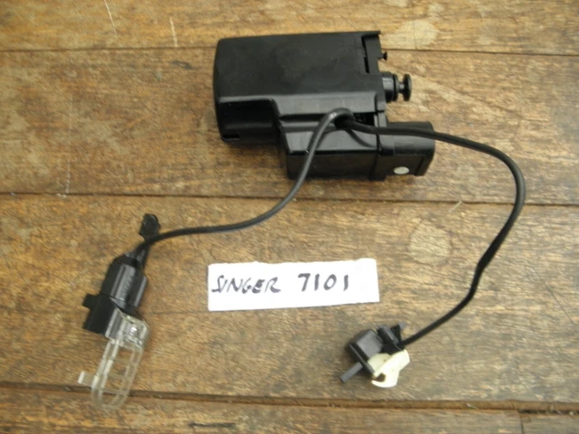 VINTAGE SINGER MODEL 7101 Complete Wiring Loom Motor Light Mains ...