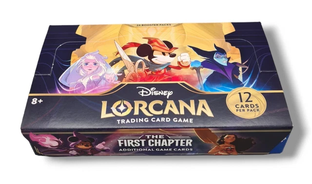 DISNEY LORCANA THE First Chapter TCG Box Display 24 Booster Englisch ...
