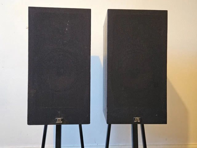 VINTAGE MONITOR AUDIO R252 Speakers, walnut, in good working condition ...