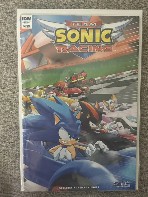 SONIC THE HEDGEHOG - Team Sonic Racing TSR One-Shot IDW Comics 2018 EUR ...