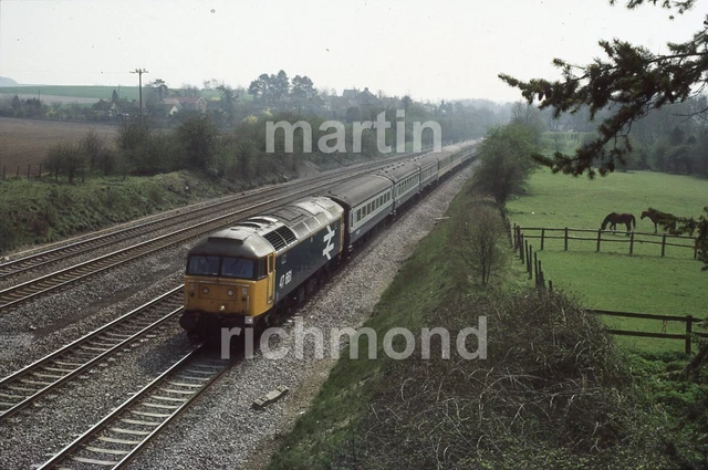 BRITISH RAIL CLASS 47 47661 1980's 35mm Positive Slide RN381 £2.99 ...