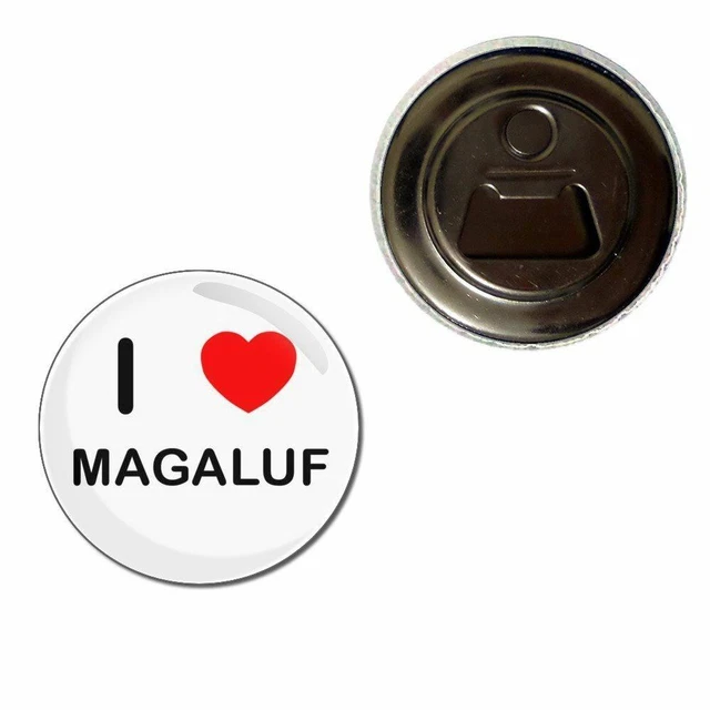 I LOVE MAGALUF - 55mm Fridge Magnet Bottle Opener BadgeBeast EUR 8,41 ...
