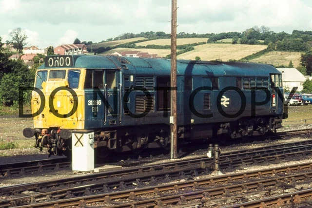 UK DIESEL TRAIN Railway Photograph Of Class 31 31286 Loco. (Rm31-353) £ ...