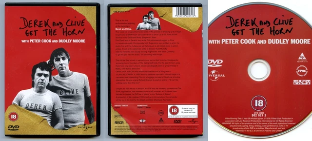 DVD DEREK AND Clive Get The Horn [1979] British Comedy Gold Excellent ...