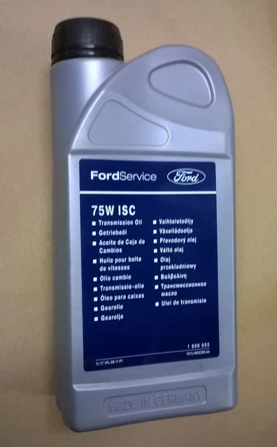 FORD TRANSIT MK8 And Mustang Mk6 Gearbox Oil 1 Litre Genuine Ford 75W ...