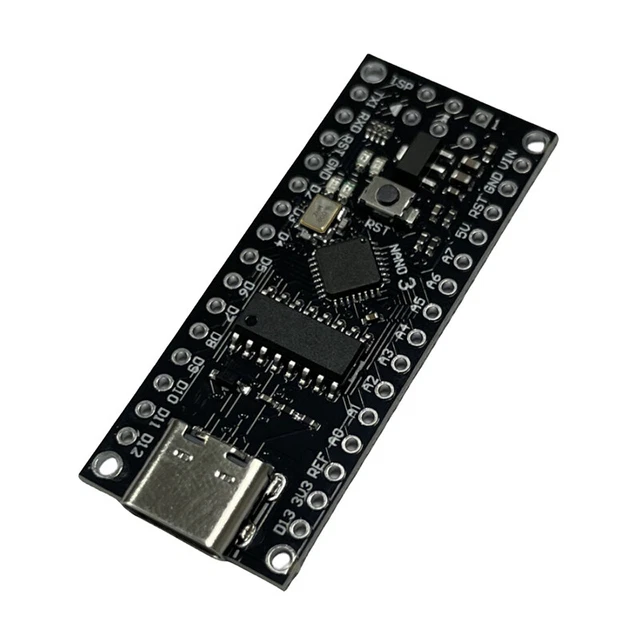 NANO V3 ATMEGA328P MCU Mini Core Board Welding Development Board Improved Module EUR 3,16 ...