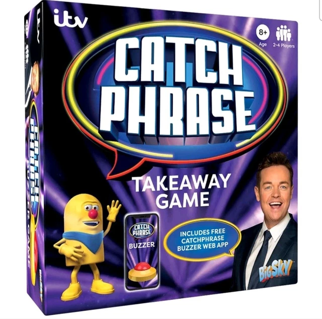 CATCH PHRASE - TV Board Games Takeaway Game Hour Of Family Friends Fun ...