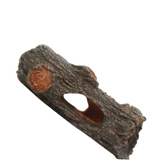 FISH TANK DECORATION Cottage Ornament Hollow Hideout Resting Tube $27. ...