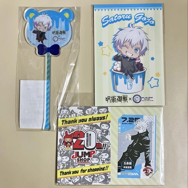 JUJUTSU KAISEN GOJO Satoru Roll Ice Cream Factory Acrylic Stick Bonus ...