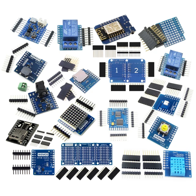 NUOVO WEMOS D1 Mini NodeMcu Lua ESP8266 scheda proto scudo relè modulo ... NUOVO WEMOS D1 Mini NodeMcu Lua ESP8266 scheda proto scudo relè modulo ...
