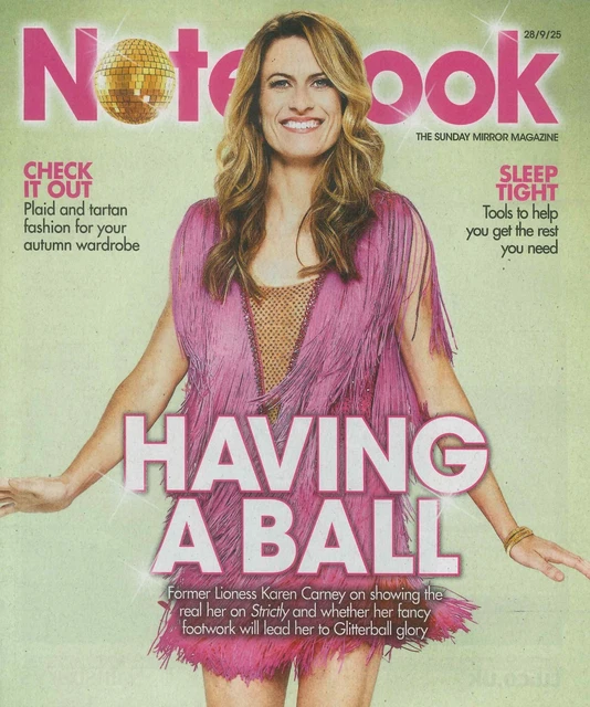 MAGAZINE NOTEBOOK SUNDAY Mirror : Ancienne Lionne Karen Carney, Mode ...