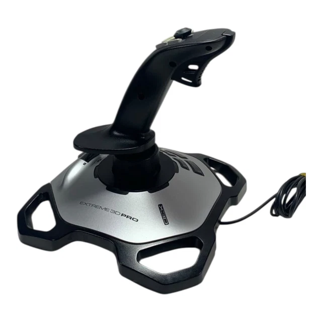 LOGITECH EXTREME 3D Pro X3D Precision Flightstick Missing Button J-UK17 ...