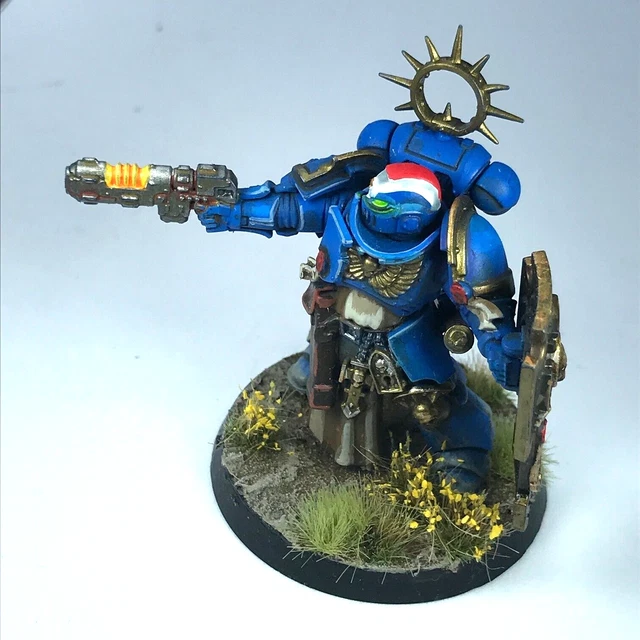 PRIMARIS SPACE MARINE Captain - Painted - Warhammer 40K X10984 £43.99 ...