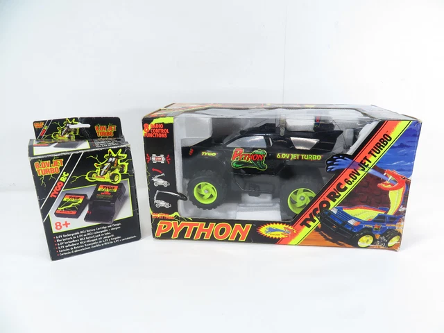 TYCO - PYTHON 6.0v RC Car & Jet Turbo Charger Pack - 2 x Batteries ...