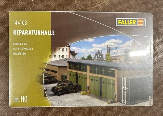 HANGAR MILITAIRE FALLER 144103 Ho 1/87 EUR 17,50 - PicClick FR