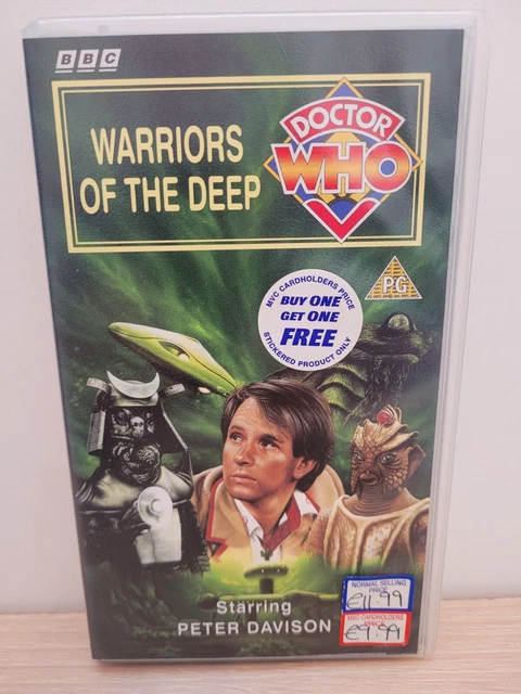 DOCTOR WHO - Warriors Of The Deep (VHS/H, 1995) £0.99 - PicClick UK