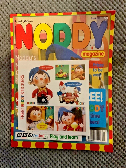 ENID BLYTON'S NODDY MAGAZINE - ISSUE No.33 - VINTAGE CHILDREN'S ...