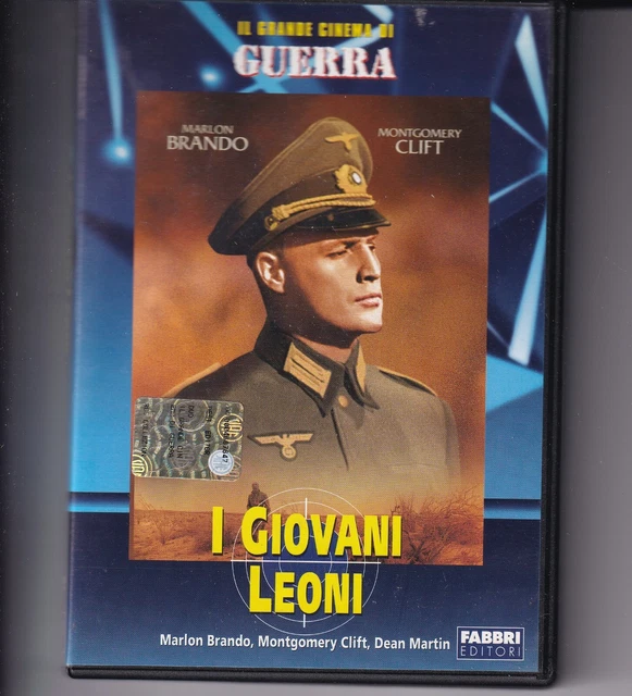 I GIOVANI LEONI DVD Marlon Brando Montgomery Clift Cinema di Guerra ...
