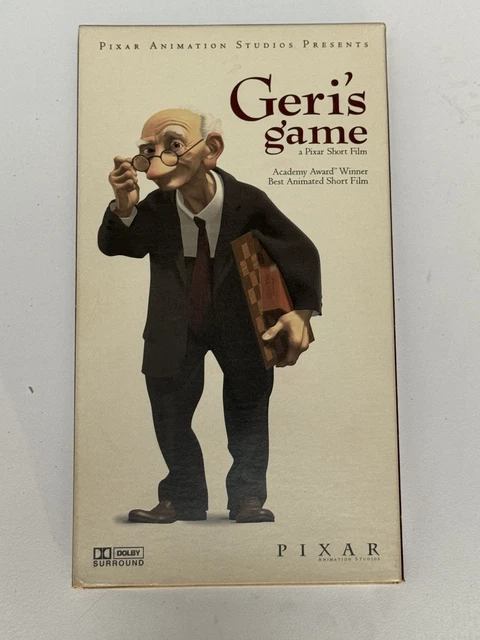 RARE PIXAR’S GERI’S Game VHS A Bug’s Life Short 1998 $10.00 - PicClick