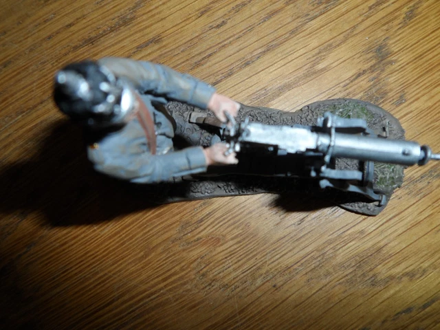 TOY MODEL SOLDIER Deagostini WW1 German Machine Gun Operator 1914 1/32 ...