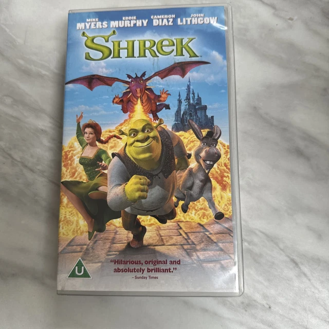 SHREK (VHS, 2001) £1.00 - PicClick UK
