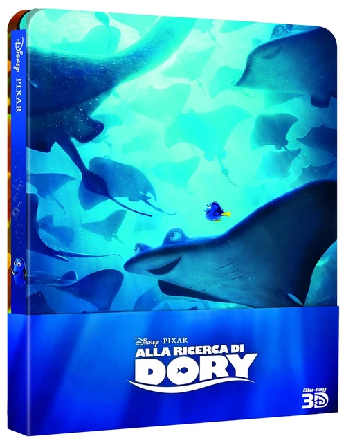 ALLA RICERCA DI Dory (Blu-Ray 3D + 2D Steelbook);Finding D (Blu-ray ...