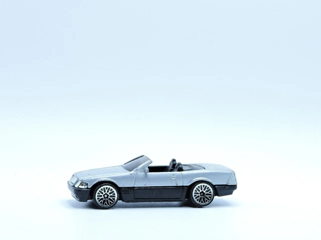 HOT WHEELS MERCEDES Benz 500 Convertible | Silver Diecast Car | Mattel ...