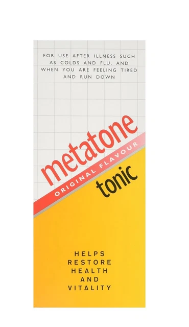 METATONE TONIC ORIGINAL Flavour, 500ml £19.99 - PicClick UK