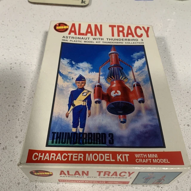 IMAI ALAN TRACY Character Model Kit, Thunderbirds, Gerry Anderson EUR 9 ...