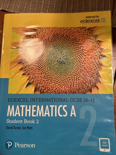 PEARSON EDEXCEL INTERNATIONAL GCSE (9-1) Mathematics A Student Book 2 by D A... EUR 17,47 ...