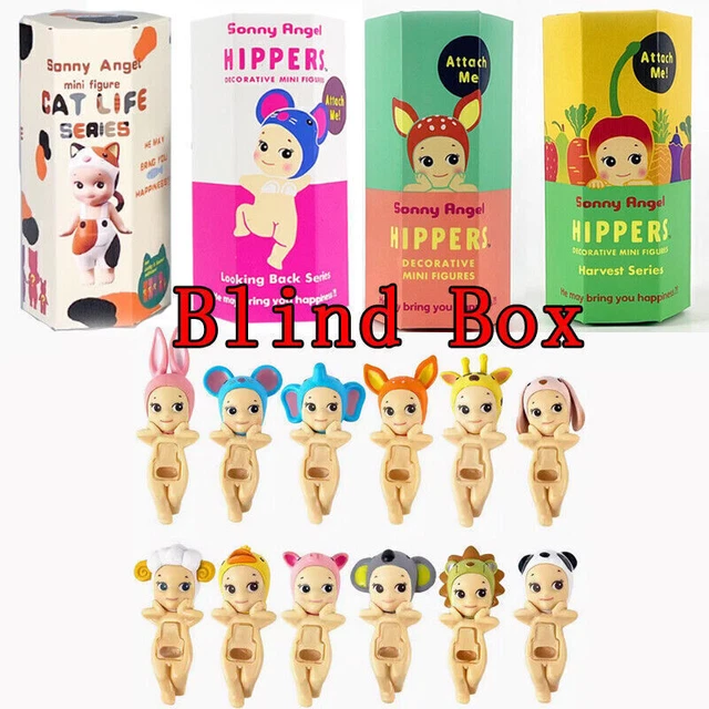 2024 SONNY ANGEL Hippers Blind Box Lying Down Angel Series Anime ...