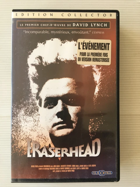 VHS ERASERHEAD David Lynch Fantastique Horreur Film Culte EUR 46,90 ...