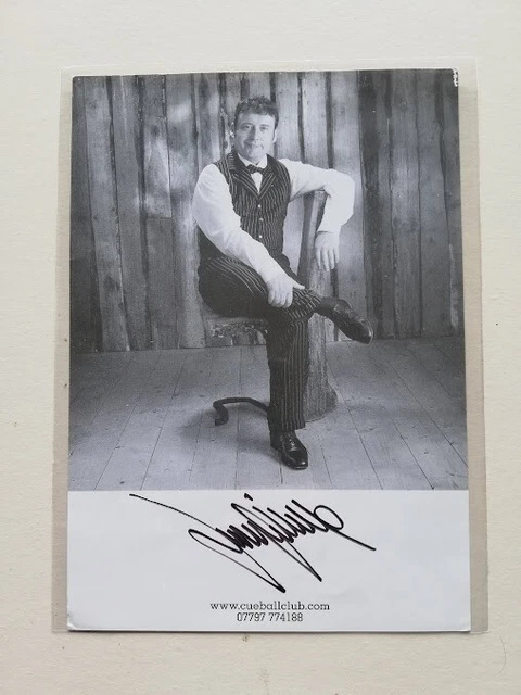 JIMMY WHITE SNOOKER Legend Hand-Signed Photocard £14.95 - PicClick UK
