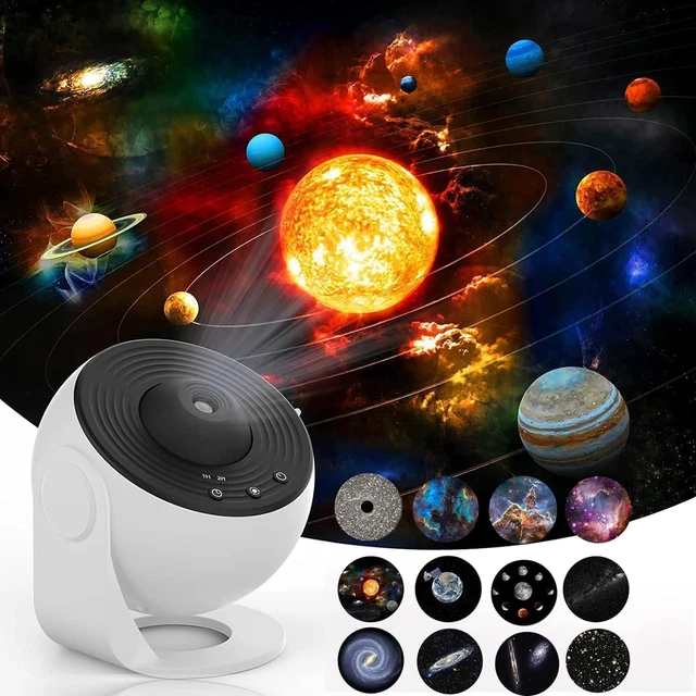 PLANETARIUM STAR PROJECTOR, 13 in 1 LED Galaxy Projectors Light with 12 ...