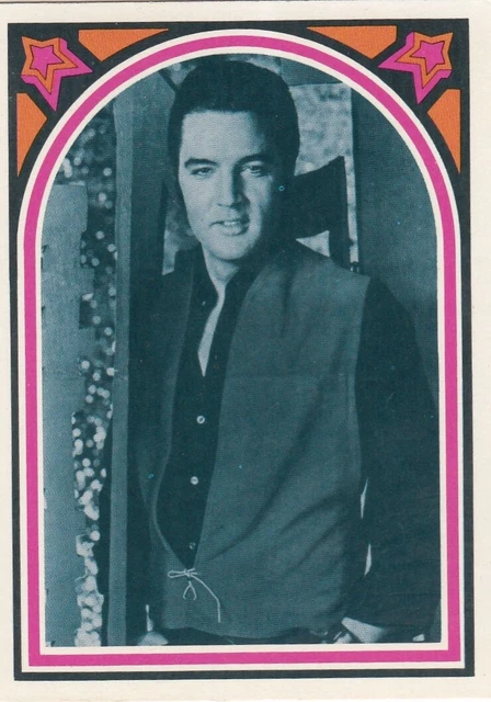 1978 BOXCAR ELVIS PRESLEY FACTS COLLECTABLE TRADING CARD No40-EXCELLENT ...
