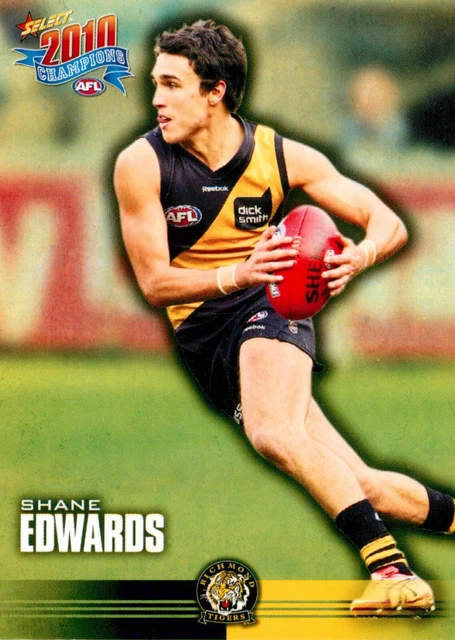 2010 RICHMOND TIGERS AFL Select Champions Card - Shane Edwards EUR 2,98 - PicClick IT