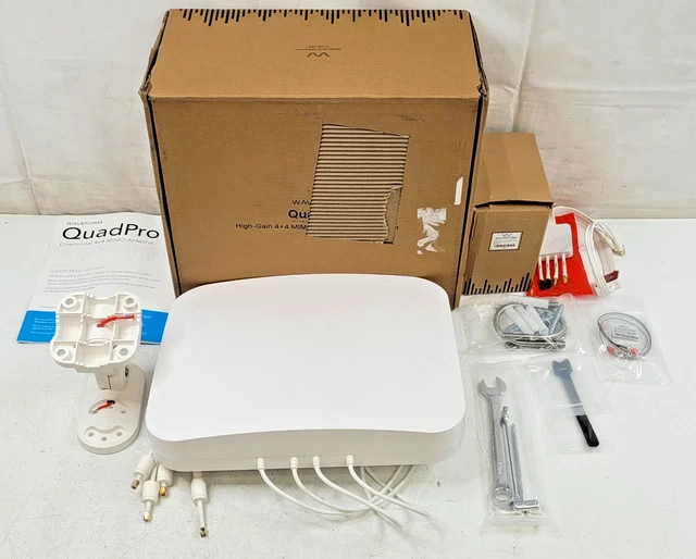 WAVEFORM QUADPRO HIGH Gain 4x4 MIMO Panel Outdoor Antenna ANT-4-660-PA ...