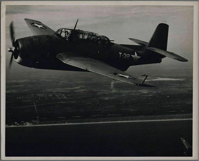 GRUMMAN TBF AVENGER Vintage Original Ww2 Official Us Navy 1943 Photo £ ...
