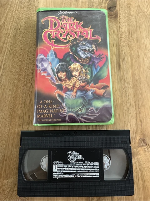 THE DARK CRYSTAL VHS 1994 Video Tape Jim Henson Adventure Green ...