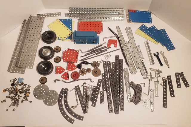 VINTAGE 1963 ERECTOR Set No. 10260 Gilbert Giant Robot. Used Condition ...