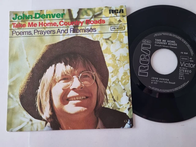 JOHN DENVER - Take me home, country roads 7'' Vinyl Germany EUR 35,99 ...