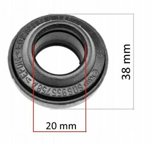 NEW GENUINE OEM Audi VW Skoda Seat Rear Wiper Arm Rubber Gasket Seal ...